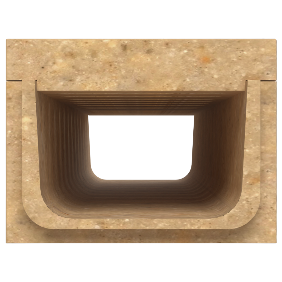 CANAL DE DESAGUE CON REJILLA DE 0.2X0.2X1 MTS EN CONCRETO POLIMERICO ...