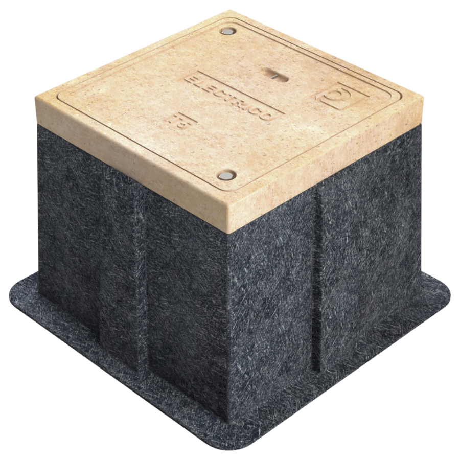 REGISTRO APILABLE DE 40X40X40 CM CON MARCO Y TAPA POLIMERICA Y CUERPO ...