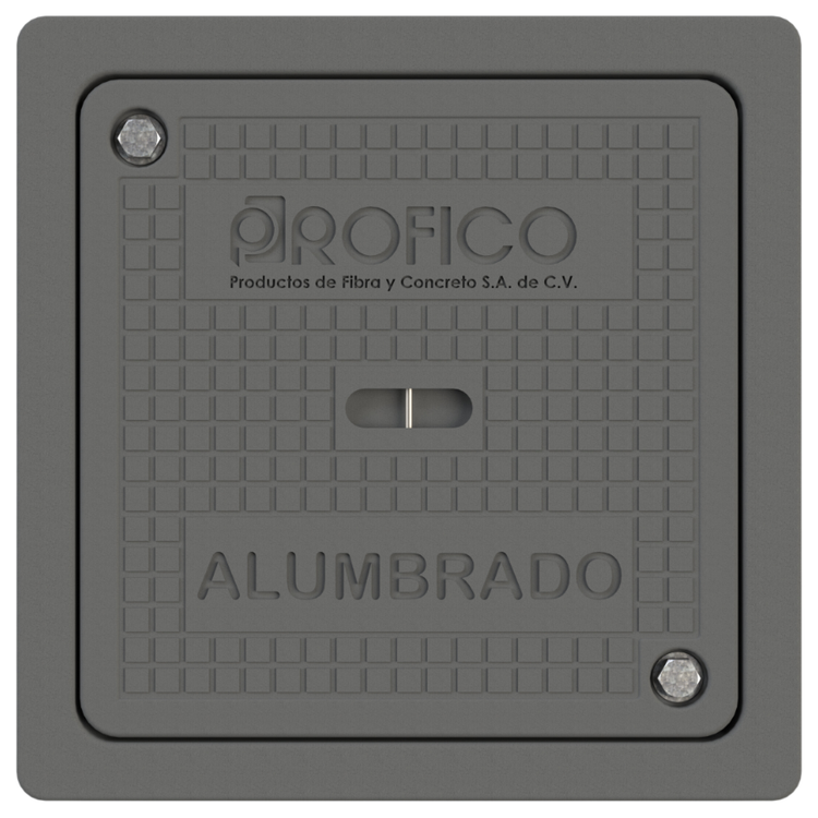 REGISTRO HIBRIDO DE 40X40X40 CM MARCO Y TAPA DE CONCRETO POLIMERICO Y ...